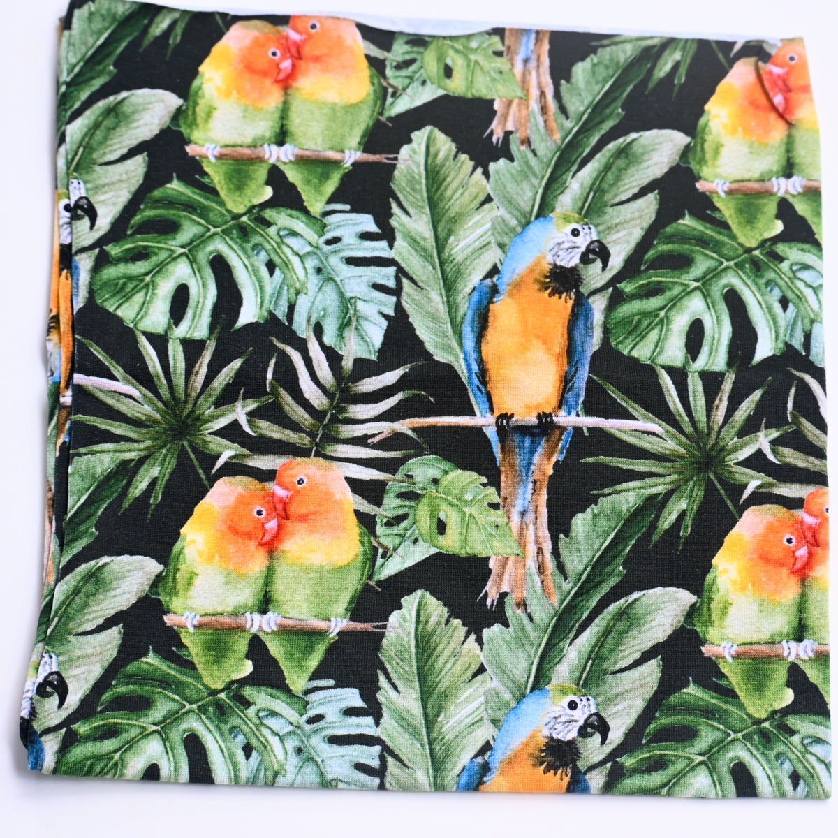 Snood - Love Birds and Parrot – Lunar DeeSigns